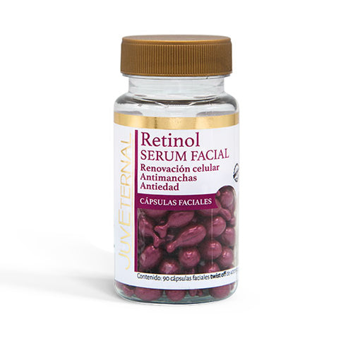 90 Cápsulas Faciales Retinol – Juveternal